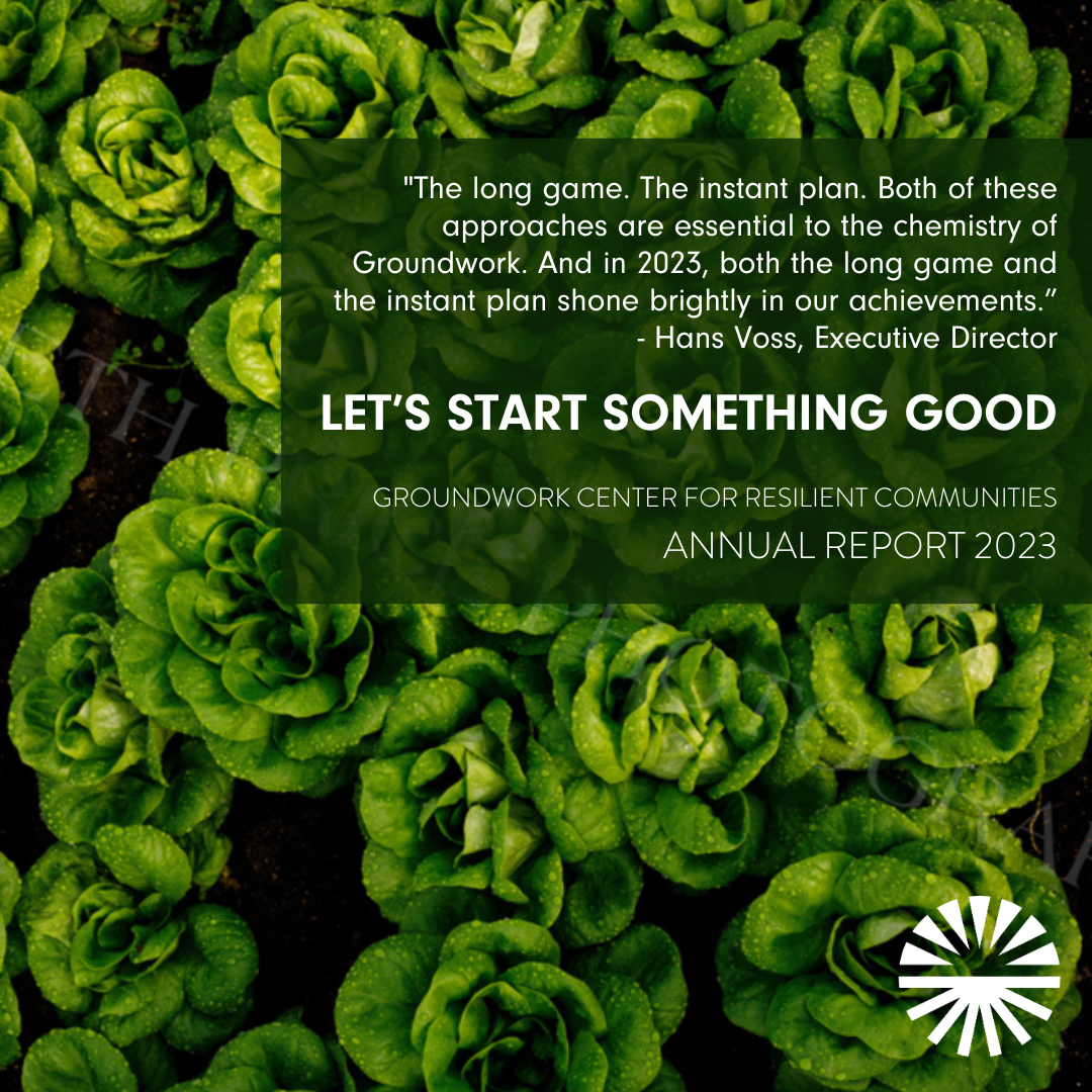 Announcing Release of 2023 Annual Report - Groundwork Center